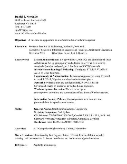 Theodore Tzanopoulos CV | PDF