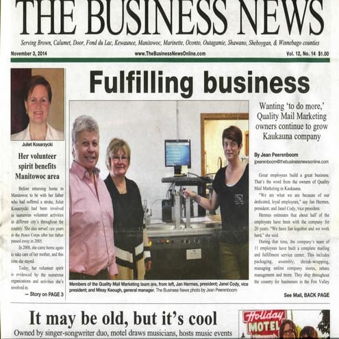 QMM Business News Article | PDF