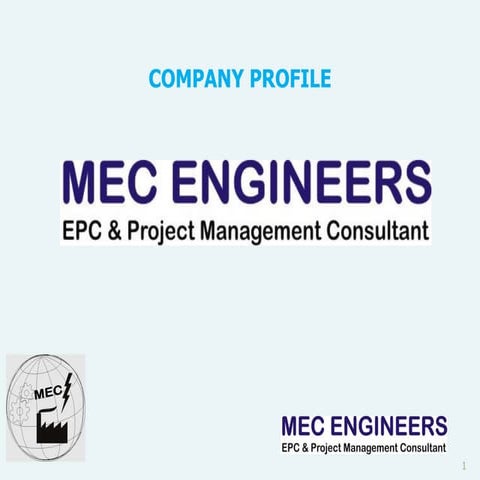 MEC Engineers Company Profiles f | PDF