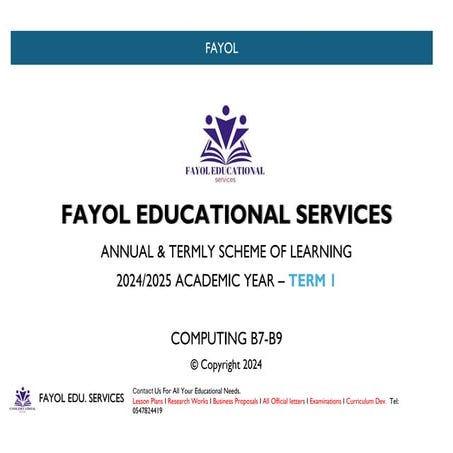 Basic seven scheme of learning relevance | PDF