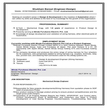 CV-Shubham(latest) | DOC