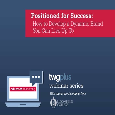 Positioned for Success Webinar | PPT