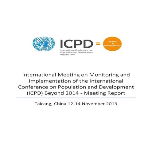International-Meeting-on-Monitoring-and-Implementation-of-the ...