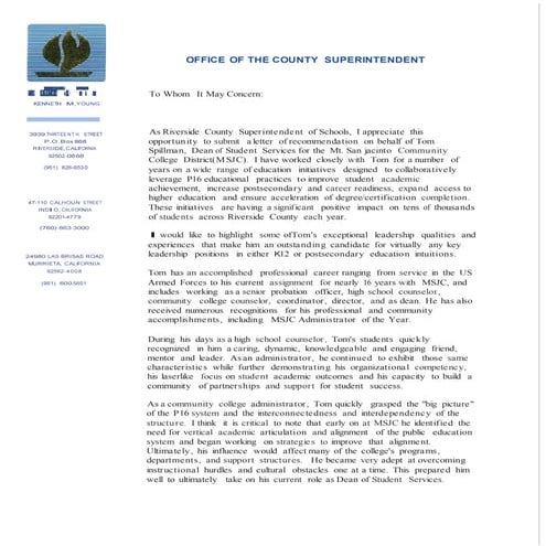 Kenn Young Letter of Recommendation Final | DOCX