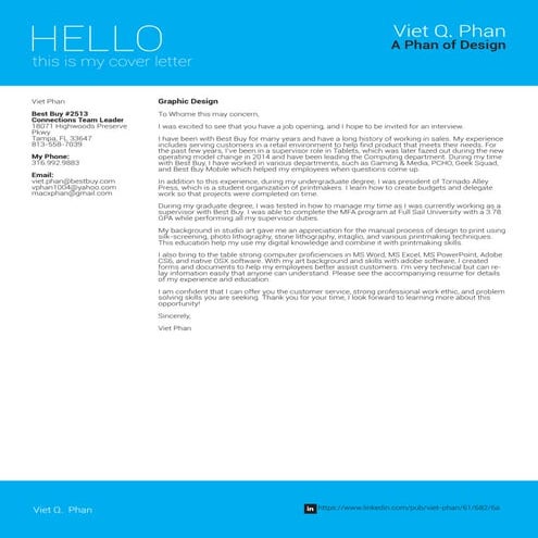 Universal Cover Letter | DOCX