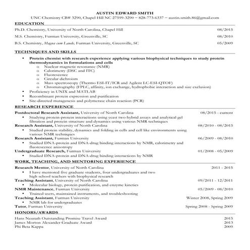 Smith_CV_Full | DOCX