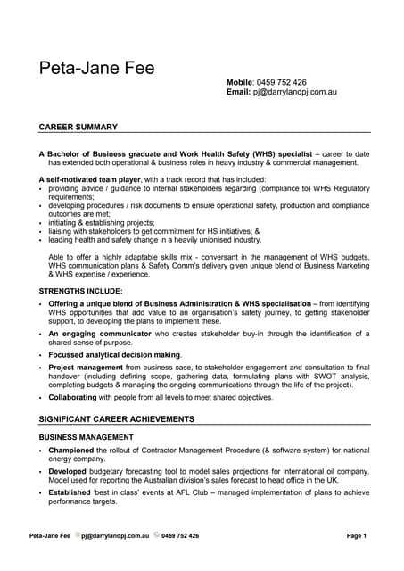 Glenn McPeak CV | DOCX | Healthcare Industry | Industries