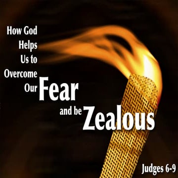 How God Helps Us to Overcome our Fear and Be Zealous | PPT
