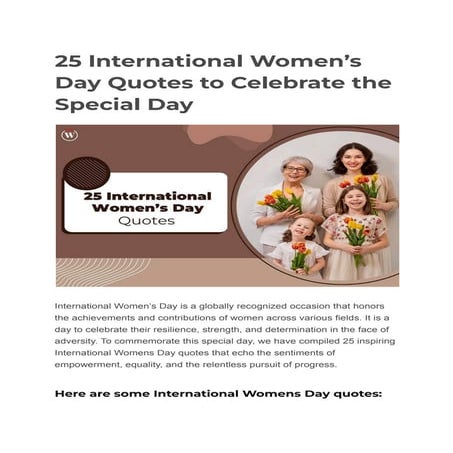 25 International Women’s Day Quotes to Celebrate the Special Day.pdf
