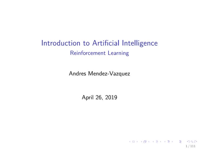 25 introduction reinforcement_learning | PDF 25 introduction reinforcement_learning | PDF