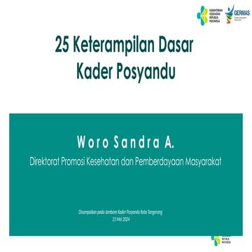 BAHAN AJAR 25 KETRAMPILAN KADER POSYANDU.pptx