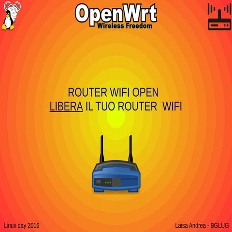 OpenWRT - Router wifi open | PDF