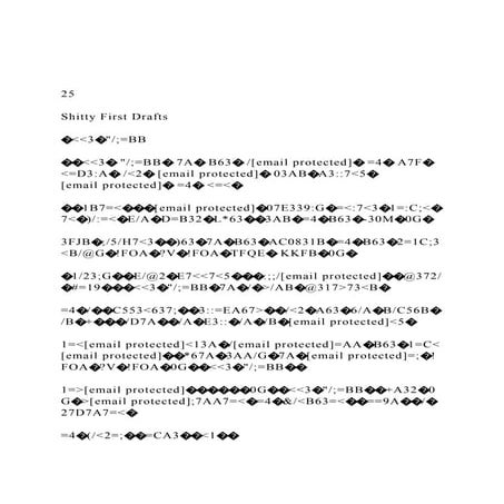 25Shitty First Drafts3;=BB3 ;=BB 7A.docx