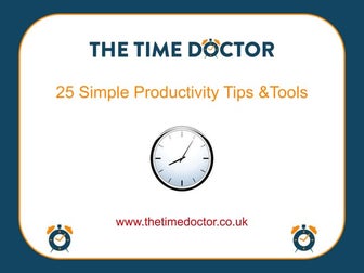 Simple and colorful productivity infographic | PDF