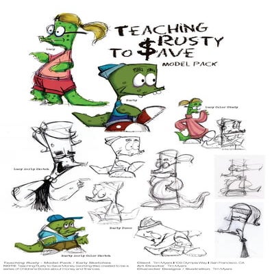 Teaching Rusty to $ave concept art | PDF