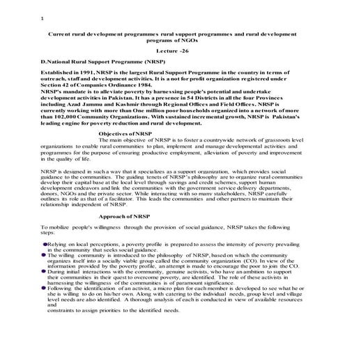 26.current rural development | PDF