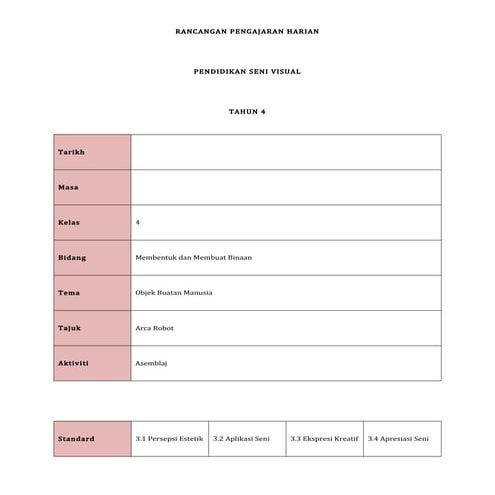 26. membentuk dan membuat binaan (asemblaj) | DOC