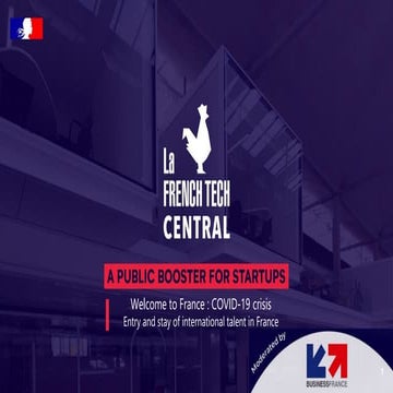 Welcome to France: crisis context - Business France | PPT