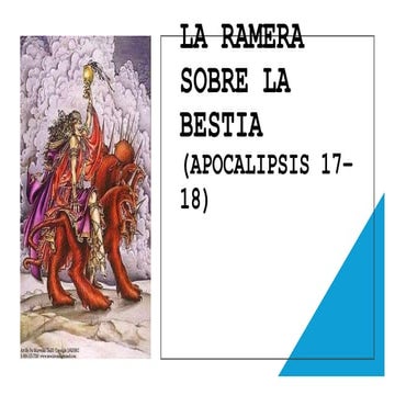 26.1-La ramera sobre la bestia.pptx a la luz binlica | PPTX