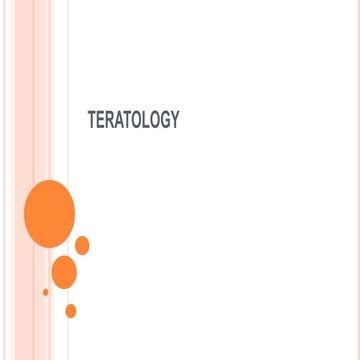 26. Teratology.pptx veterinary 26. Teratology.pptx veterinary medicine ...