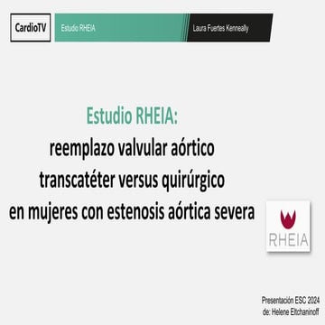 Estudio RHEIA | PDF