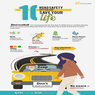 10 Road Safety Tips That Can Save Your Life | PDF