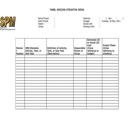 26 tabel rincian struktur kerja | DOC