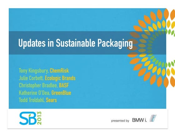 Sustainable Packaging | PPT