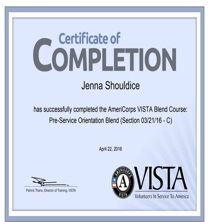 PSO.Blend.Certificate of Completion | PPT