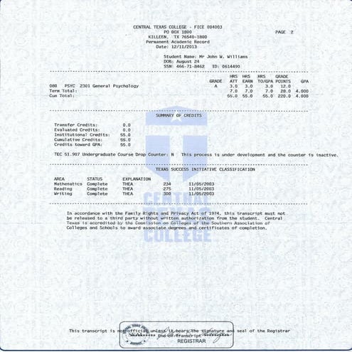 CTC Transcripts 2 | PDF