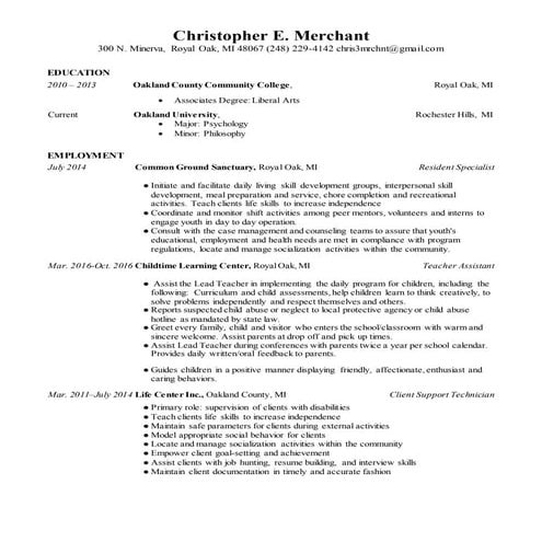 Resume - Ian Larson-Shilder | DOCX
