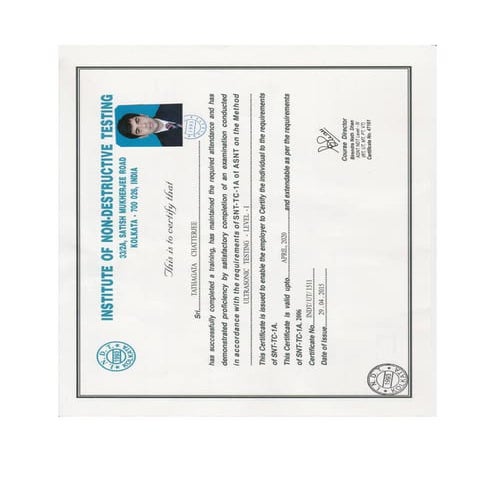 NDT Certification | PDF