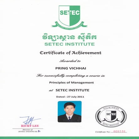 Certificate | PDF