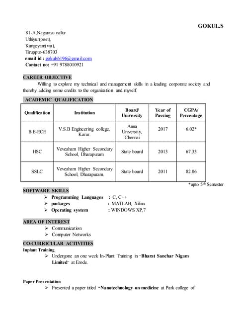 Bhargav Resume | PDF