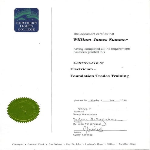 NLC_Certificate | PDF