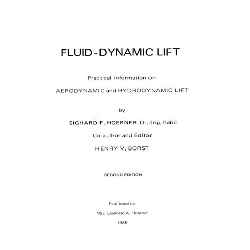 26107035 hoerner-fluid-dynamic-lift-1985 | PDF