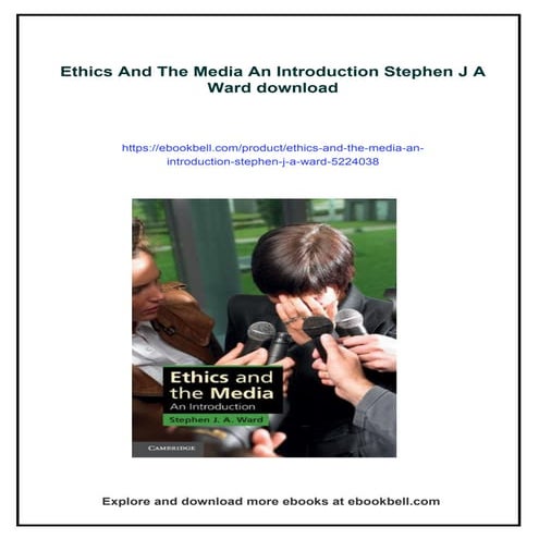 Media Ethics | PDF