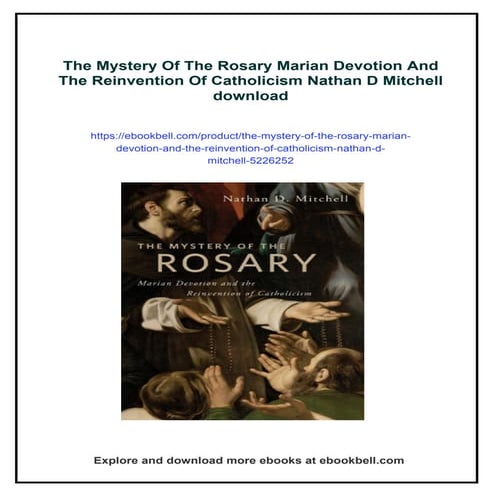 The Mystery Of The Rosary Marian Devotion And The Reinvention Of ...
