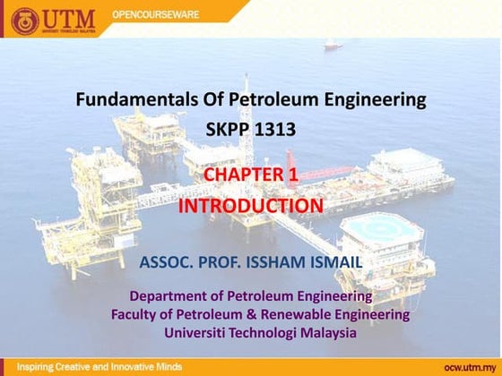 Petroleum introduction -origin of petroleum | PPT