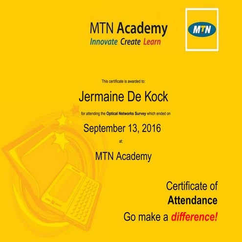 MTN_Academy_Certificate | PPT