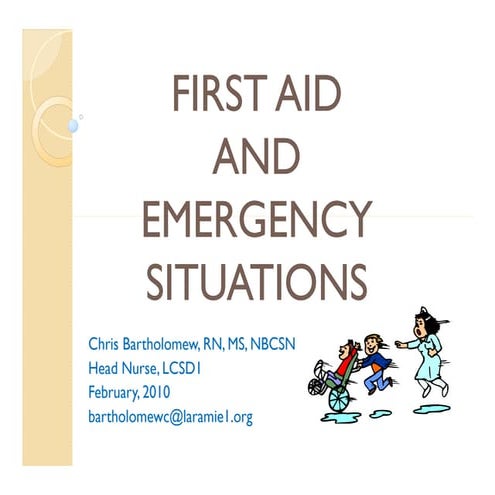 261630781 first-aid-presentation | PDF