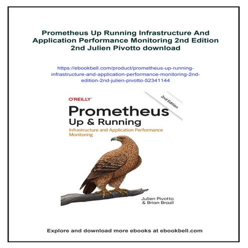 Prometheus Up Running Infrastructure And Application Performance Monitoring 2nd Edition 2nd ...