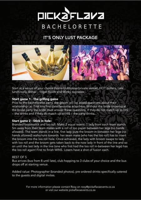 Pick a Flava Vegas flyer | PDF