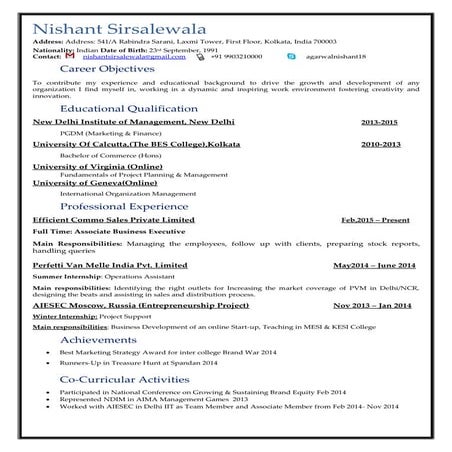 RESUME RAHUL | RTF
