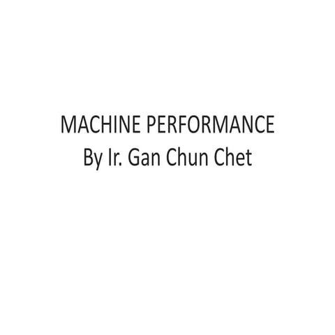 Production - Reducing Machine Setup Time - IEM | PPT