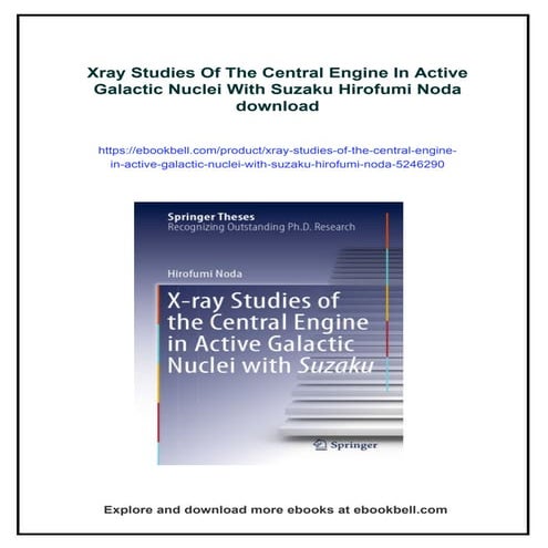 Xray Studies Of The Central Engine In Active Galactic Nuclei With ...