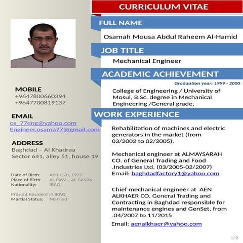 Mahmoud-Gebril-CV | PDF