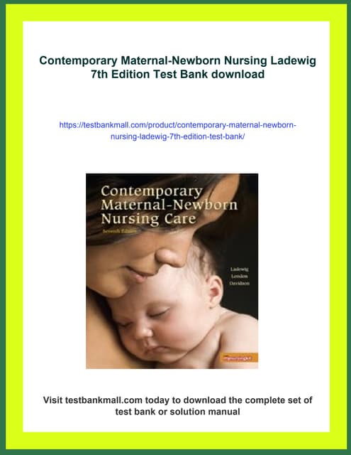NCM 107 Course Syllabus (Maternal and Child Health Nursing) | DOCX