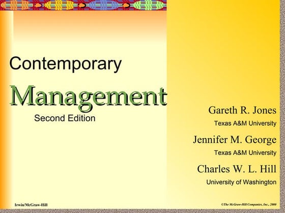 INTRODUCTION TO PRINCIPLES OF MANAGEMENT | PPT | Executive Leadership ...