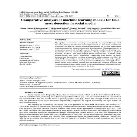 Fake News Detection Using Machine learning algorithm | PPTX